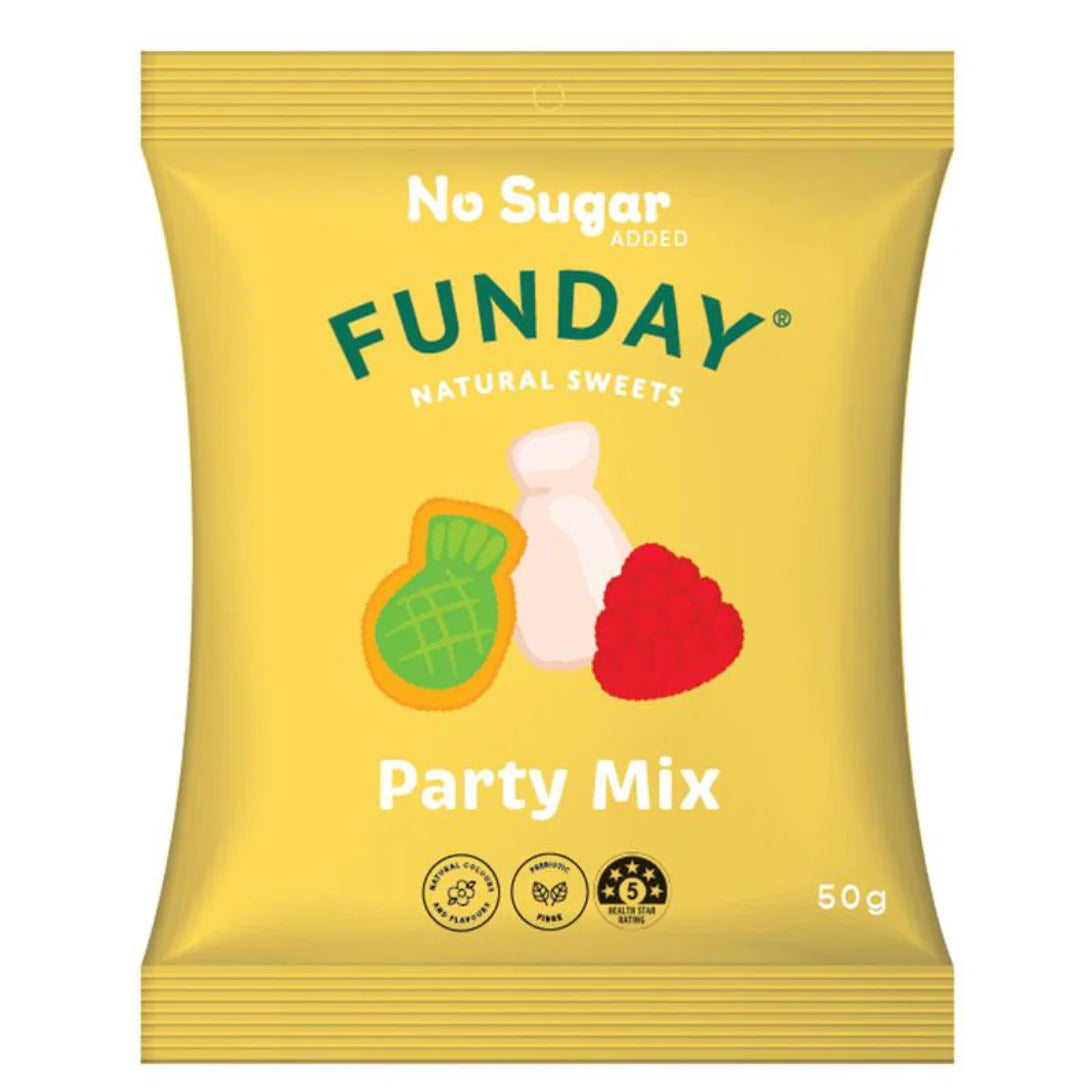 Funday - Party Mix 50g – Wholefoods Australia